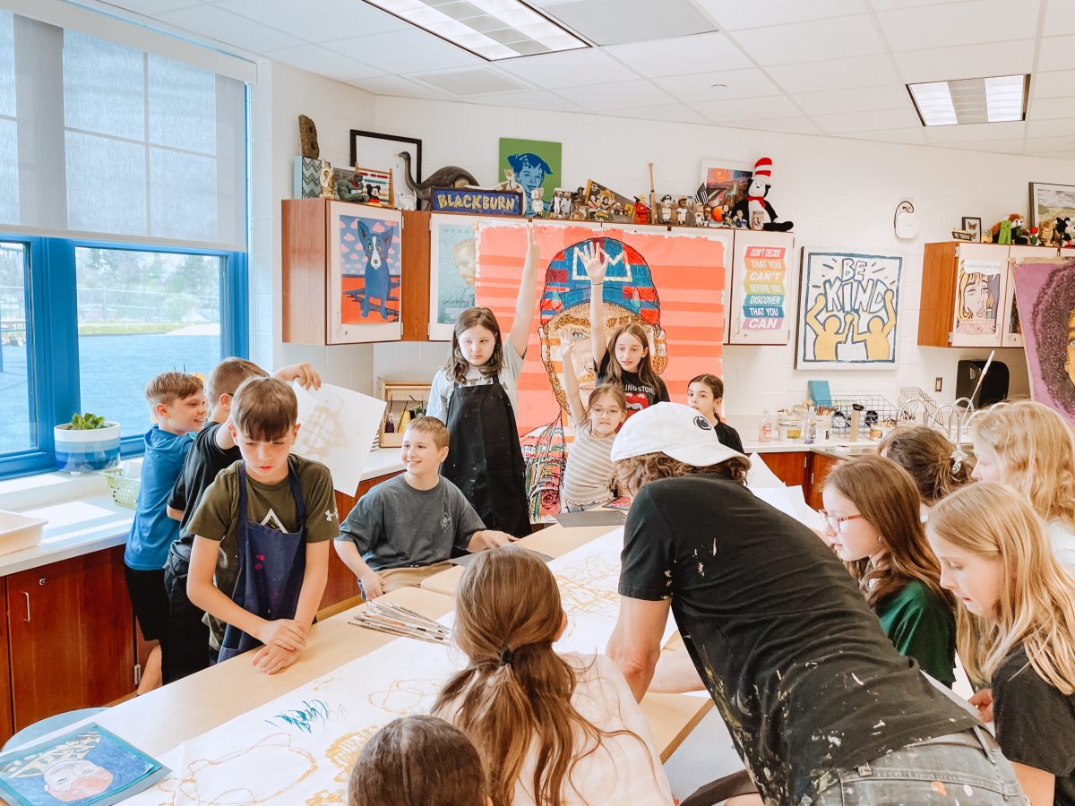 All hands on deck: Muse Elementary students help Pittsburgh artist ...